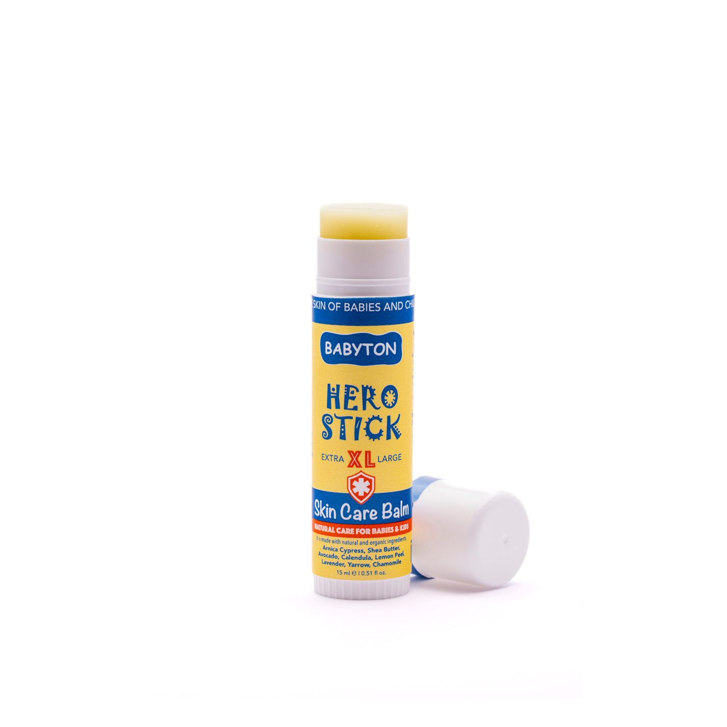 Natuurlijke Balsem Hero Stick XL | Eerste Hulp Schaafwondjes| Babyton ...